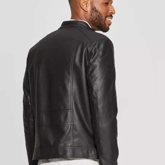 Goodfellow & Co | Jackets & Coats | Mens Midweight Faux Leather Jacket ...